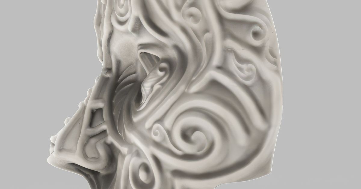 Decorative Filigree Scroll-Work Masquerade Ball Mask by ...