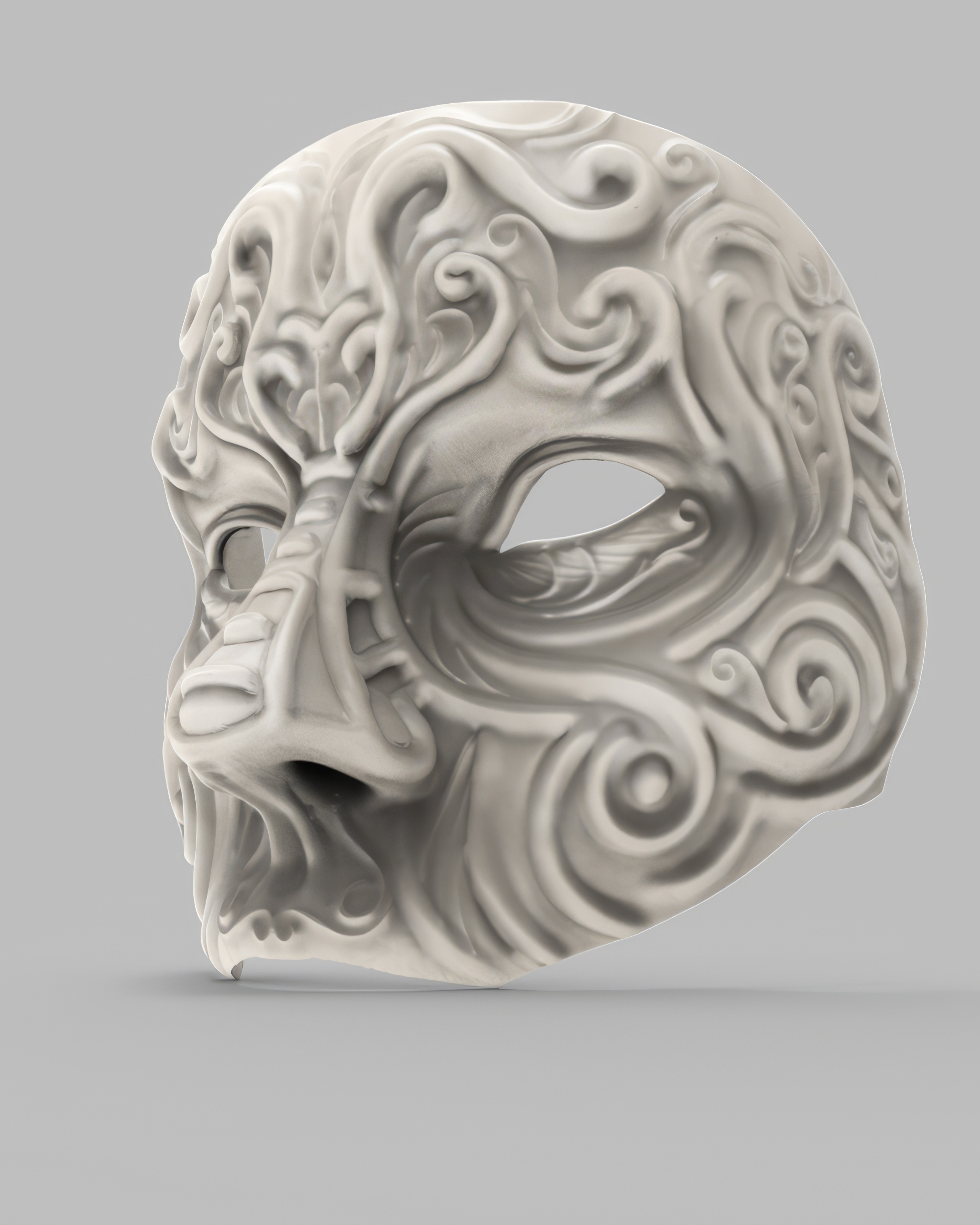 Decorative Filigree Scroll-Work Masquerade Ball Mask by ...