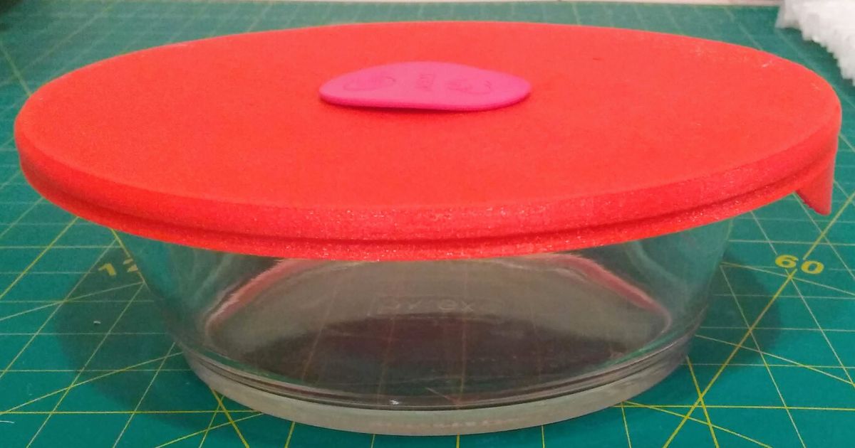Pyrex 8500 VPC Storage Lid by DDS-3D Printing & Design | Download free ...