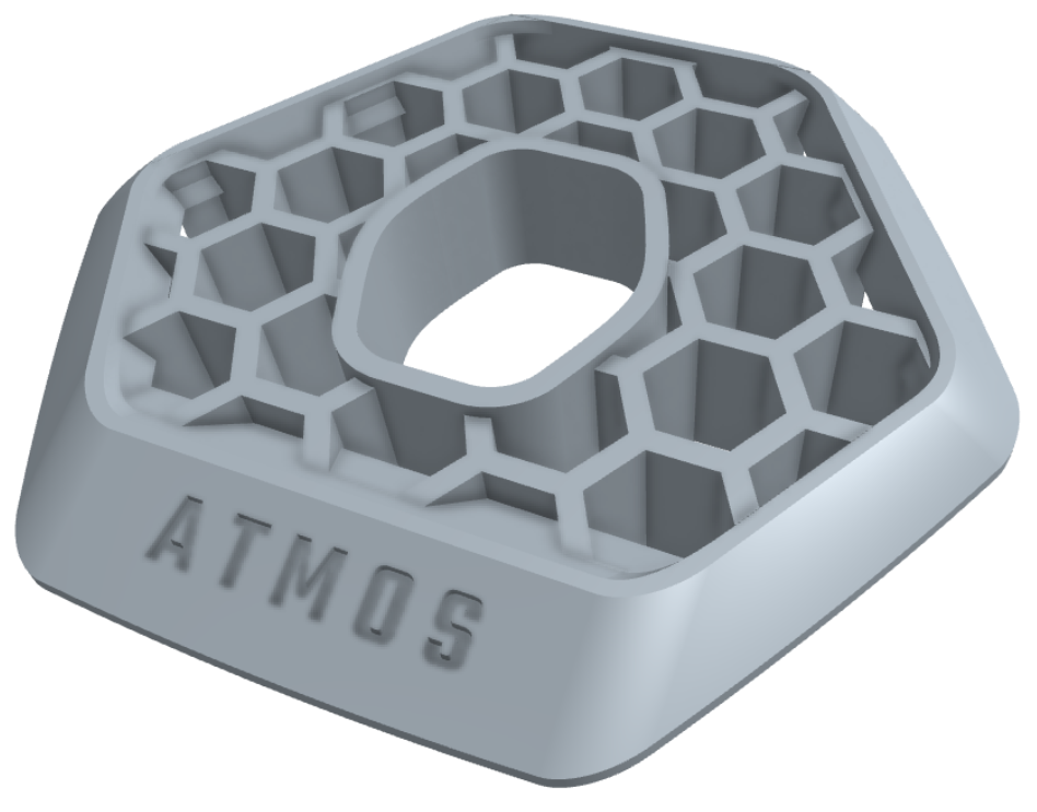 Hexagon Atmos - EVO Badge by J Design | Download free STL model ...