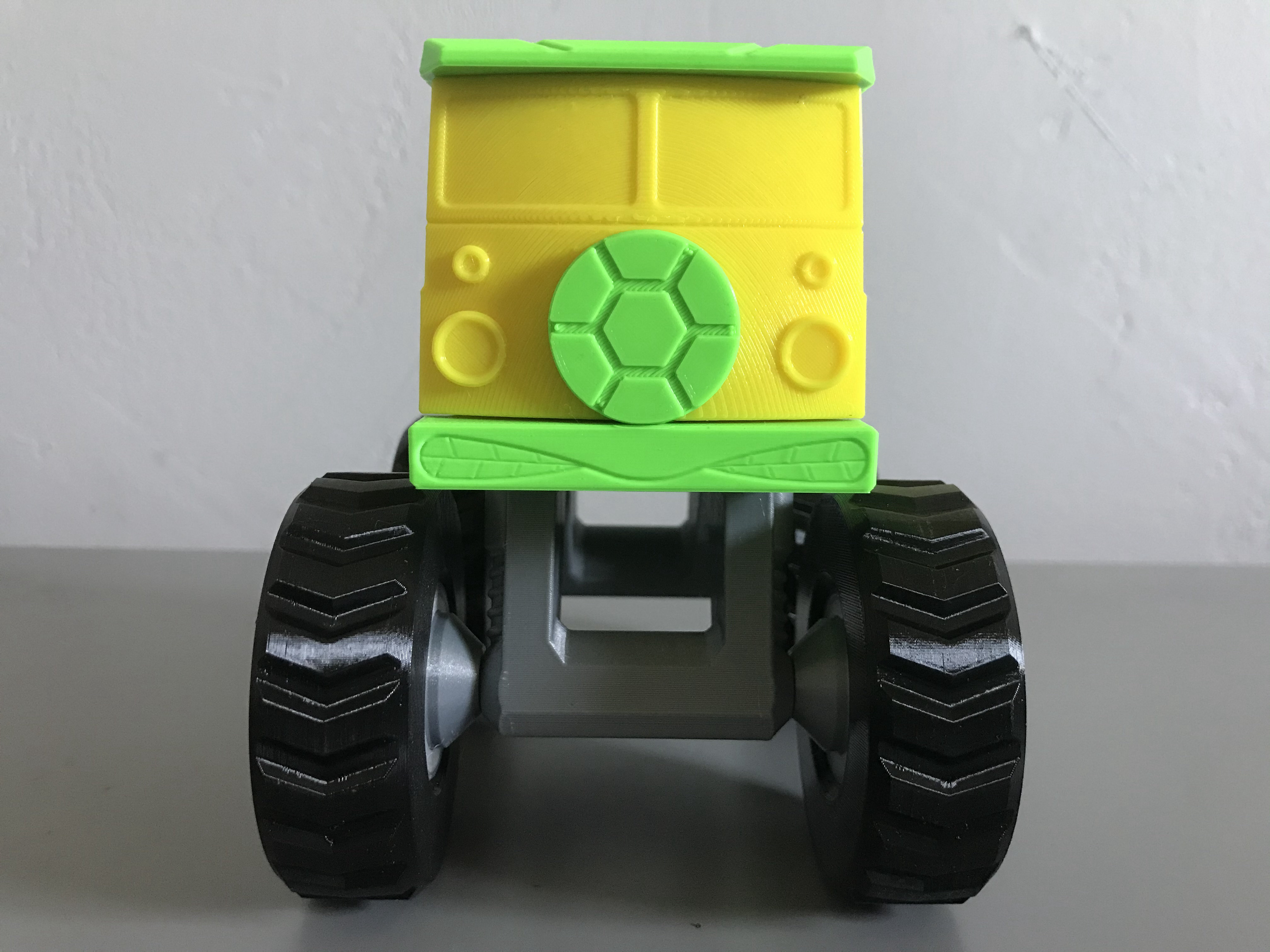 TMNT Mini Party Wagon Monster Truck by Dragon Mountain Design ...