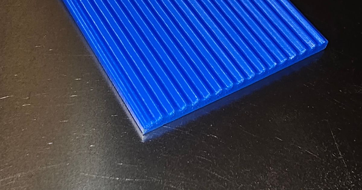 Planche à gnocchi , gnocchi plank by Le Plombier | Download free STL ...