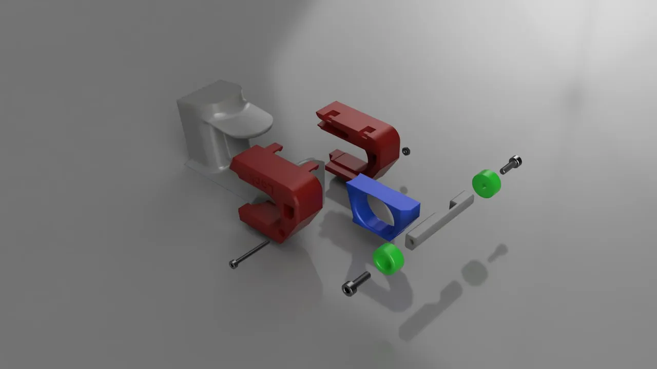 Dyson V10 / V11 cross-bolt trigger lock by Rilot | Download free STL ...