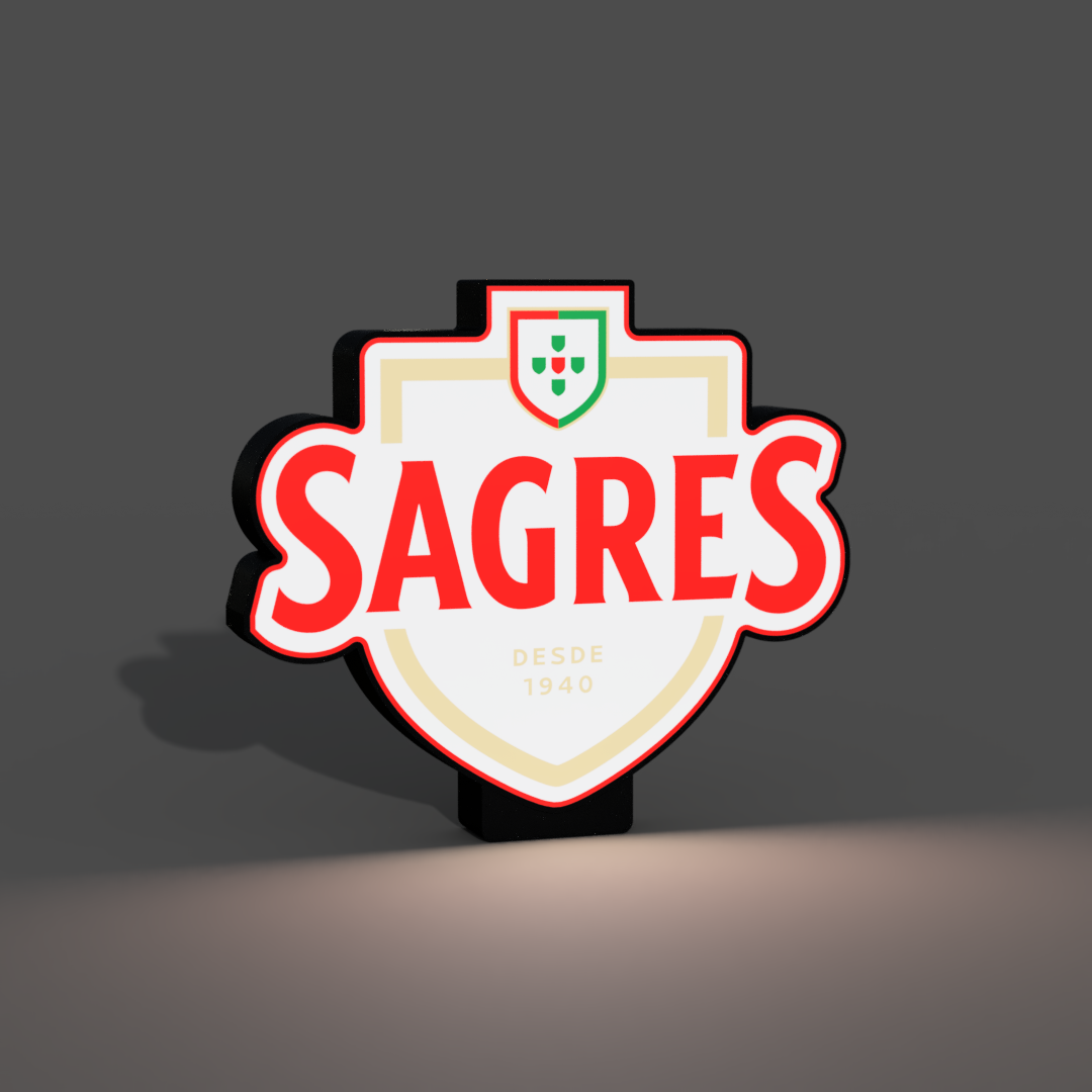Sagres Lightbox LED Lamp by braga3dprint | Printables Store