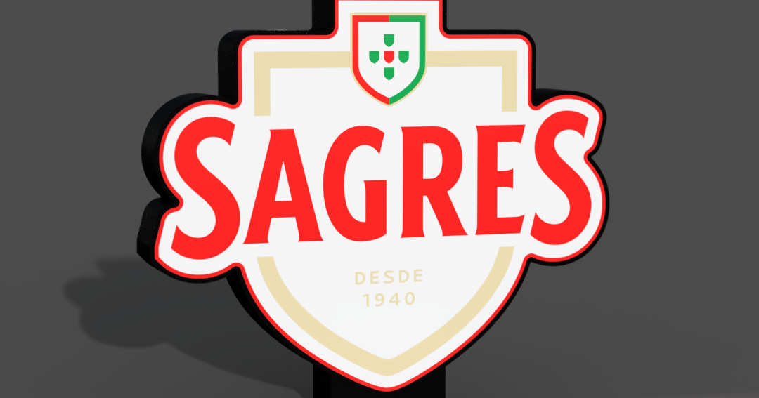 Sagres Lightbox LED Lamp by braga3dprint | Printables Store