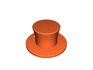 Top Hat Keychain by MrViddy | Download free STL model | Printables.com