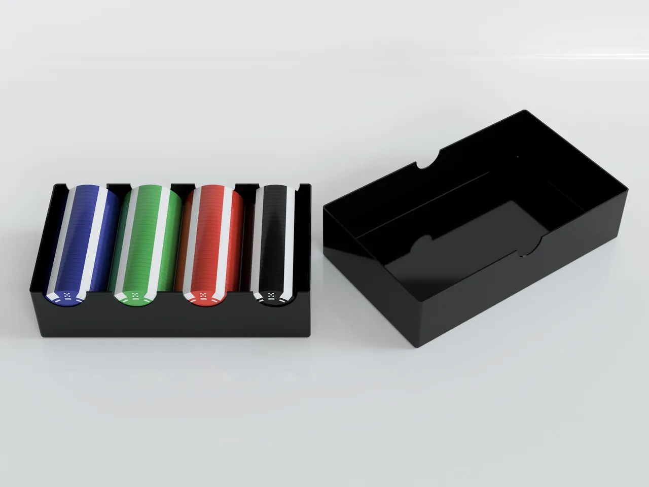 Poker Chips Box by DAGStudio | Download free STL model | Printables.com