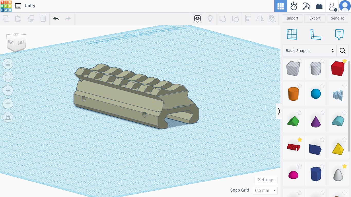Unity riser by Modular_stupidity | Download free STL model | Printables.com