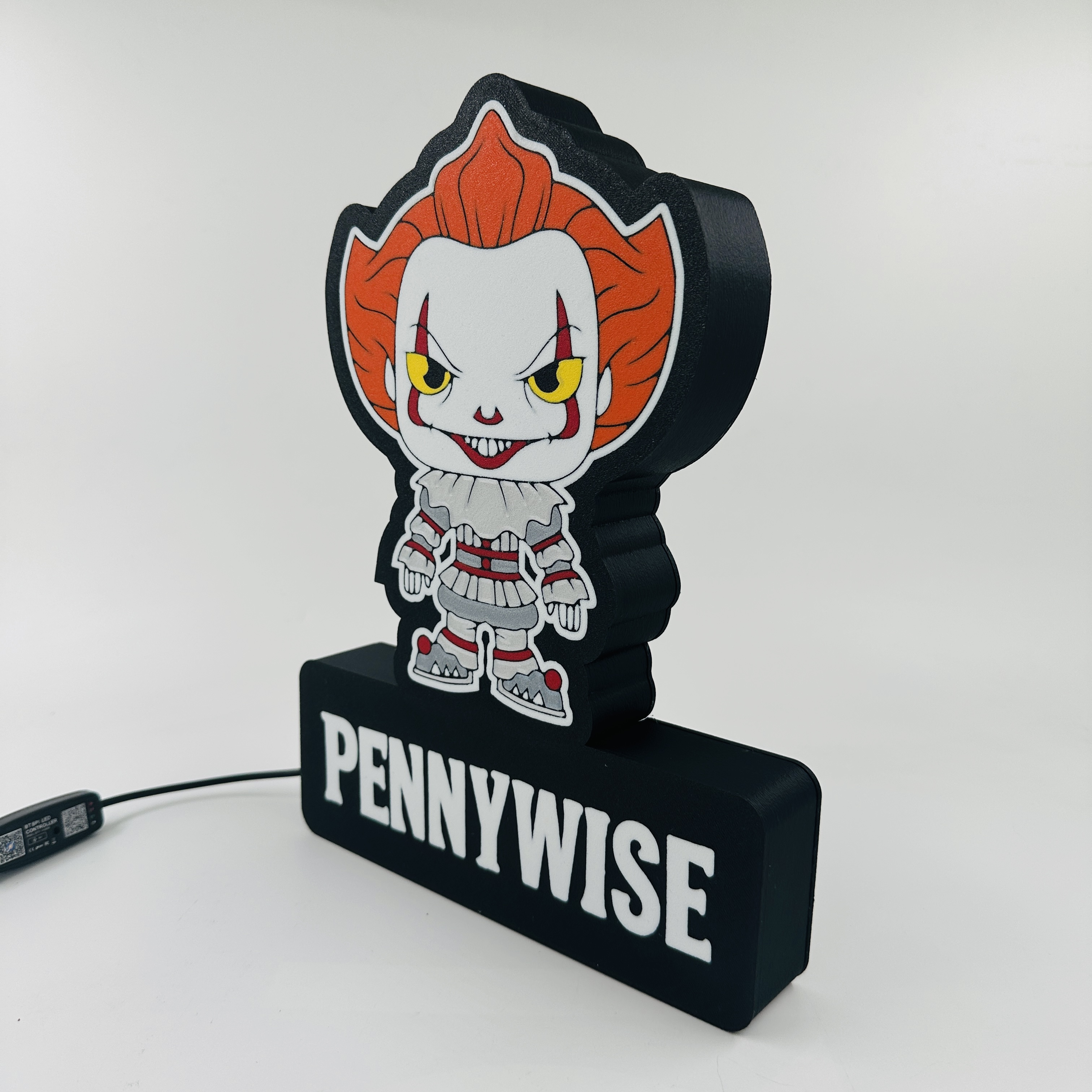 Pennywise Led Lamp by Smart3d By Gabriel Gomes | Printables Store