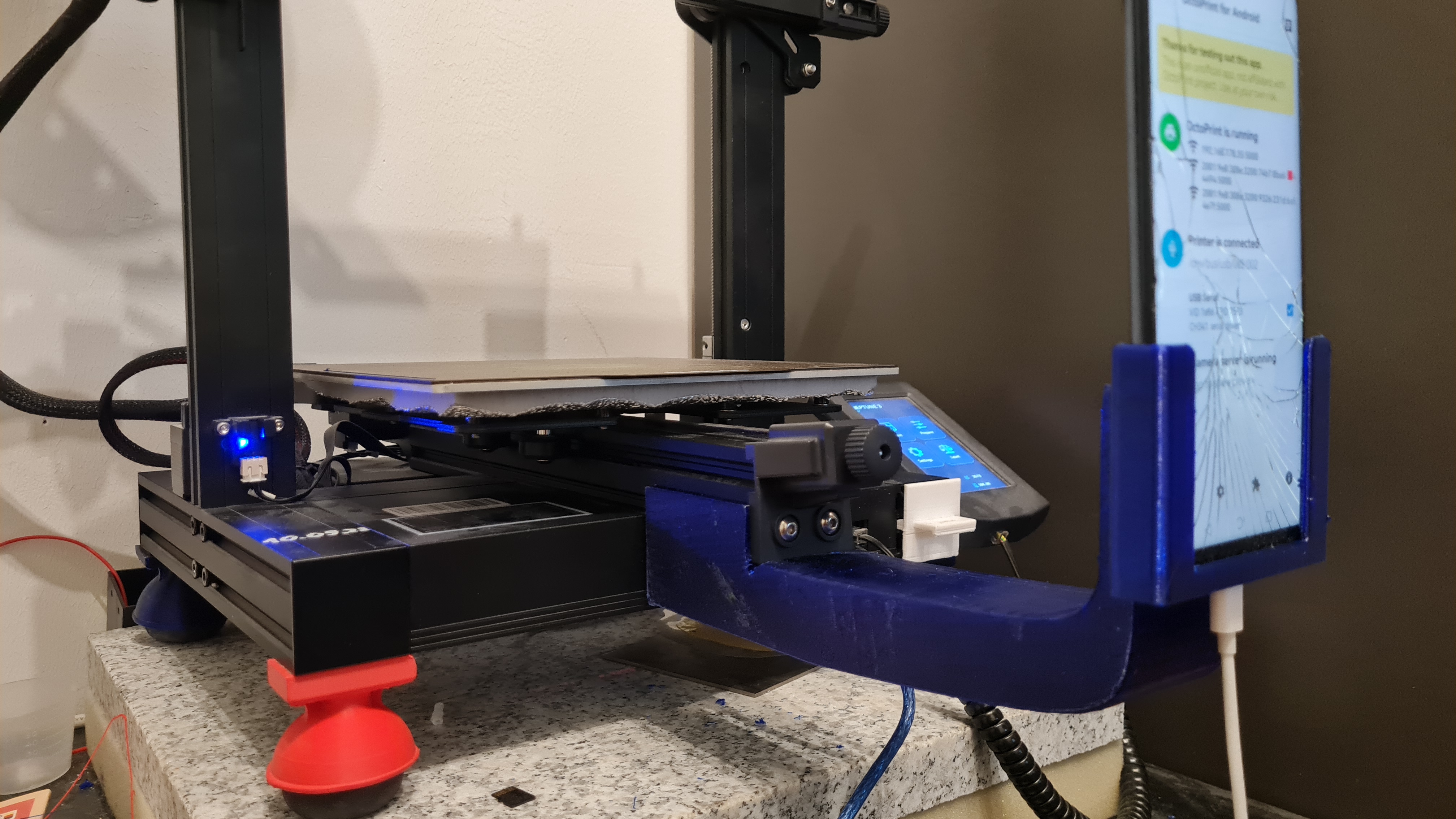 Phone Holder Neptune 3 by Daniel Tech | Download free STL model | Printables.com