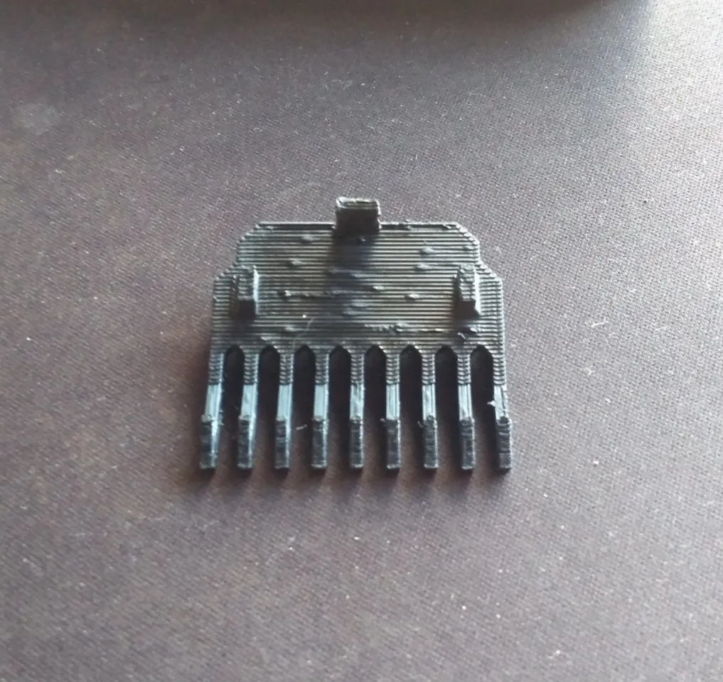 Pente 3mm T9 / Comb to hair trimmer with 3mm height. by m_a_CAR ...