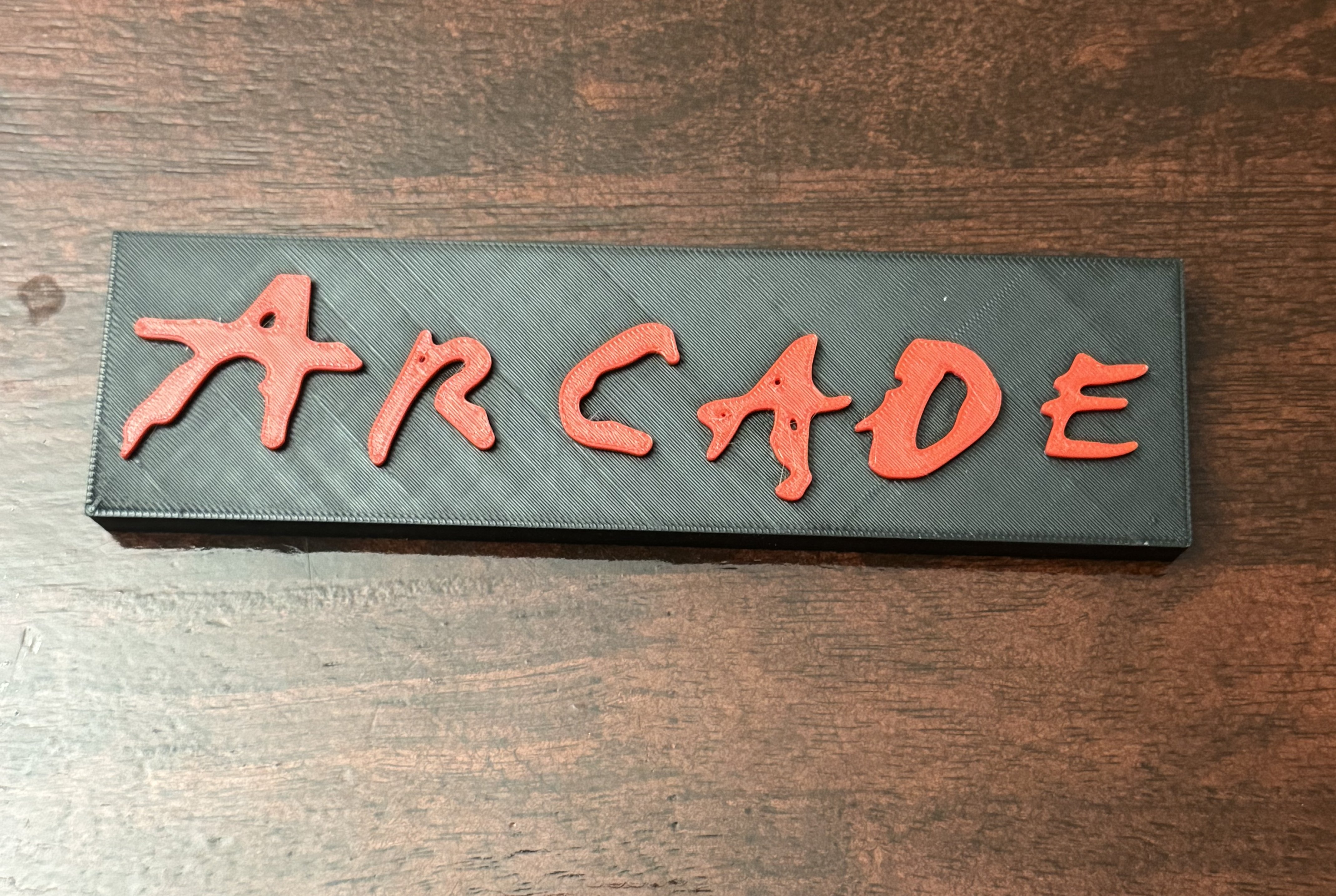 Arcade 80's Band Sign by rsnider2 | Download free STL model ...