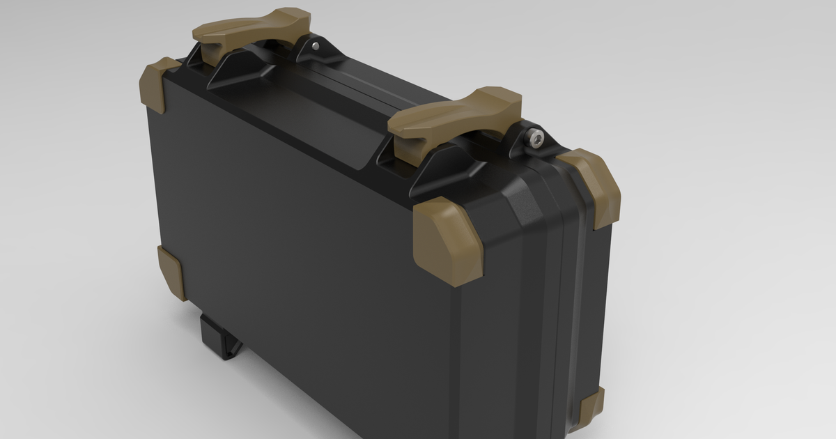 162x82x52mm Thick Walled Rugged Mini Case by Ken226 | Download free STL ...