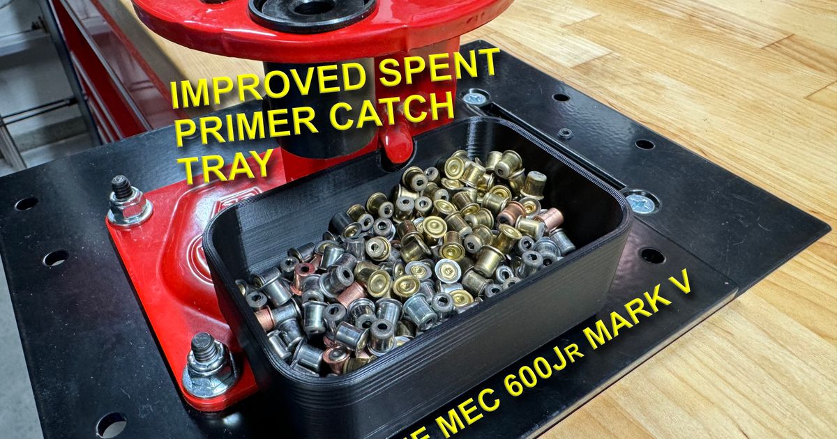 Spent Primer Catch Tray for MEC 600Jr Mark V Mounted on Inline ...