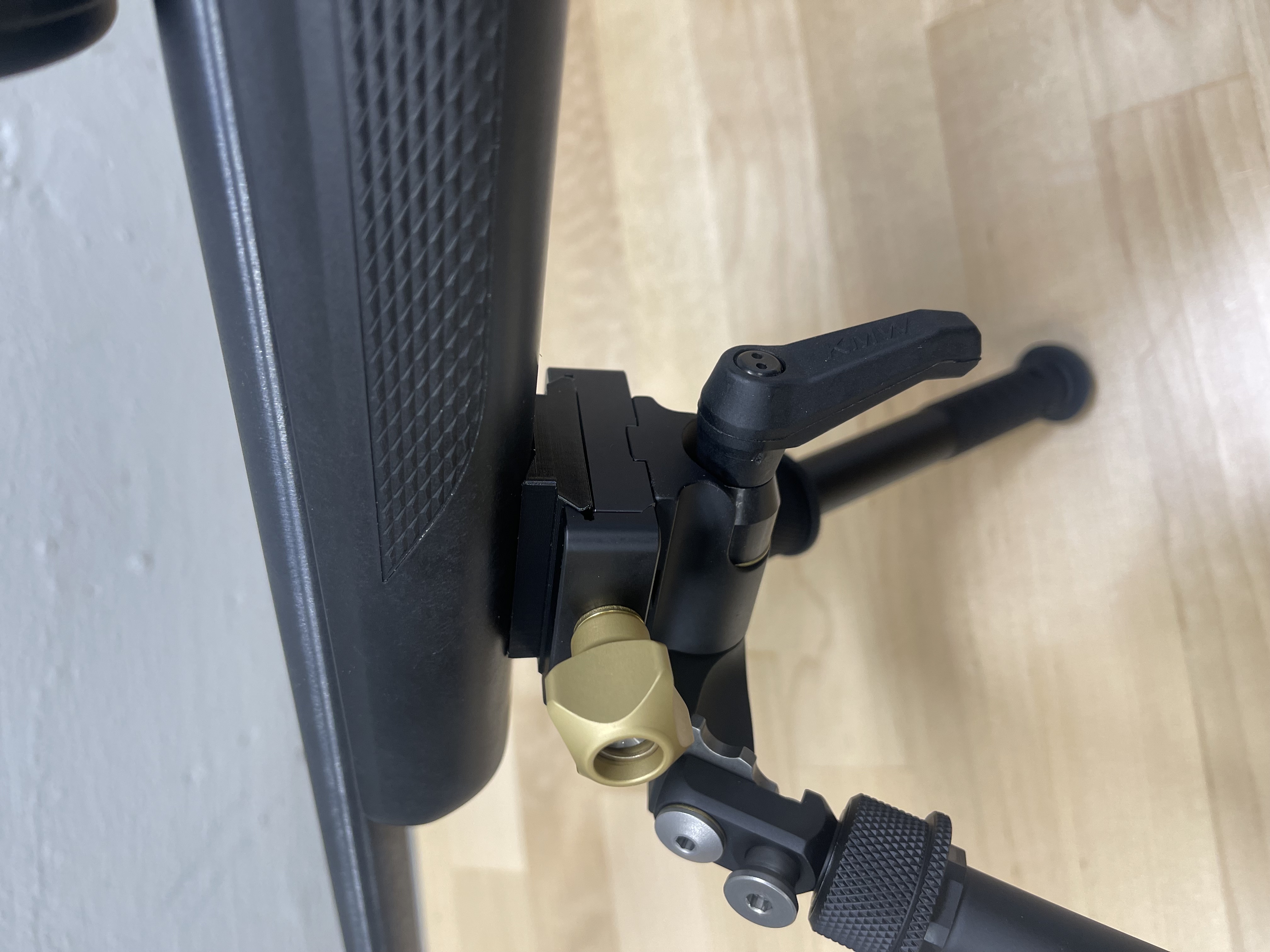 Tikka T1x swivel stud to ARCA rail by Chris | Download free STL model ...