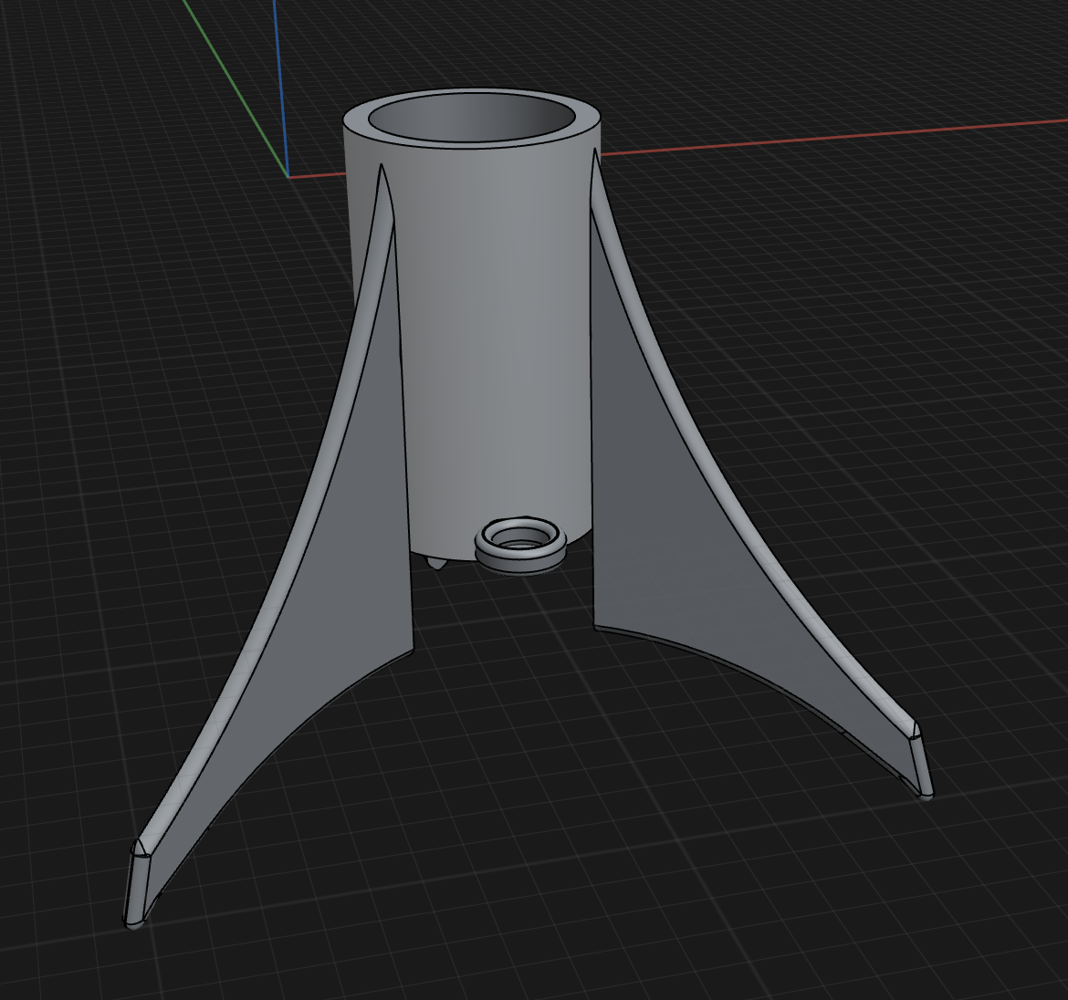 Stable Rocket Fins Customisable by Molly Ooon | Download free STL model ...