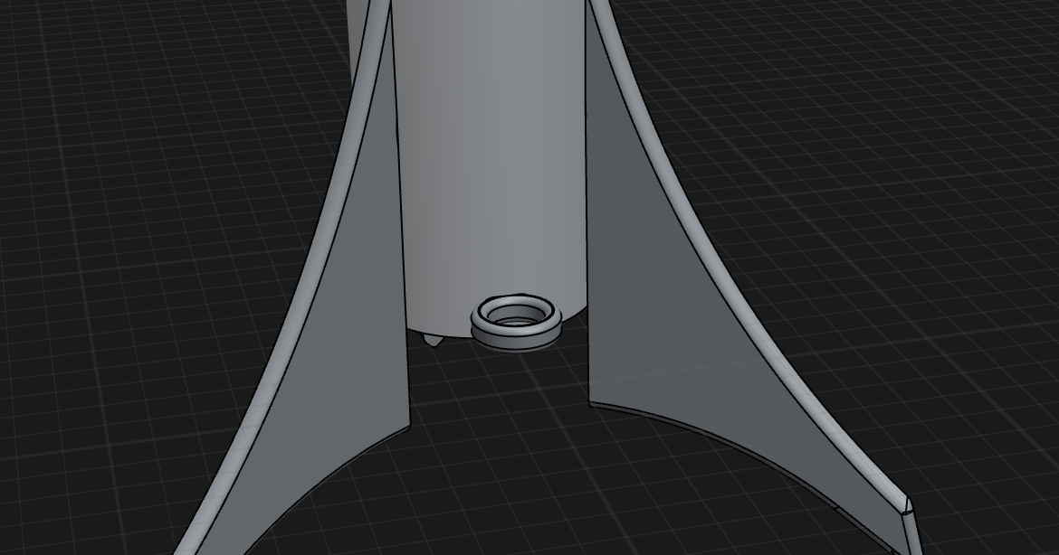 Stable Rocket Fins Customisable by Molly Ooon | Download free STL model ...