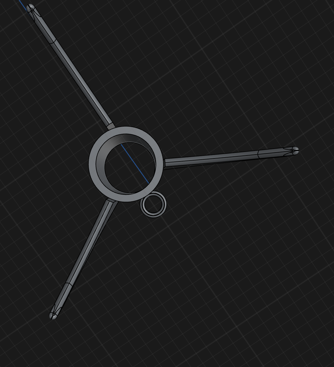 Stable Rocket Fins Customisable by Molly Ooon | Download free STL model ...