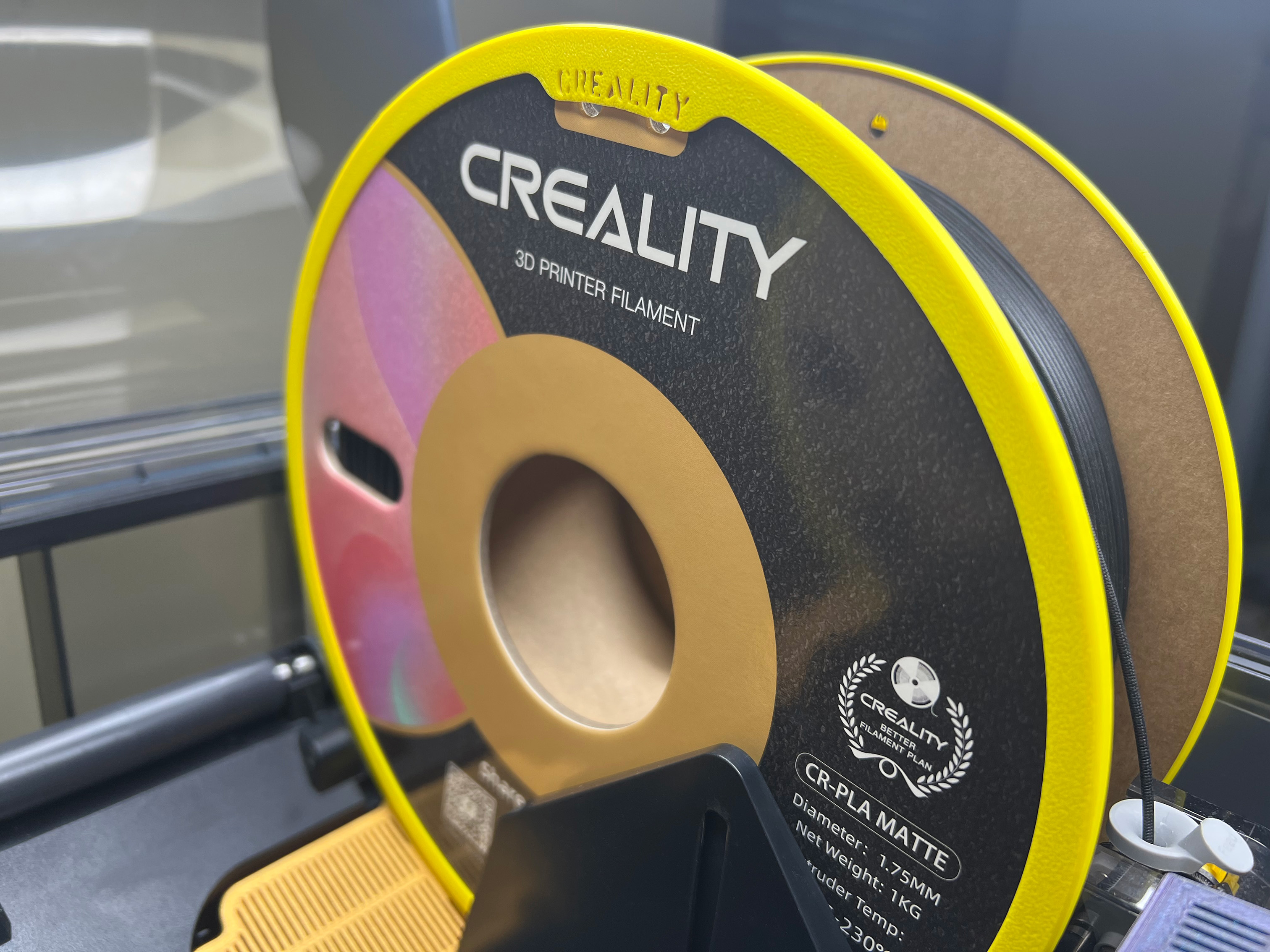 CREALITY CR-PLA MATTE Bambu Lab AMS Cardboard Spool Adapter Ring by ...