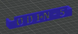 Fokoos Odin5 F3 - X linear rail base by squirrelf3d | Download free STL ...