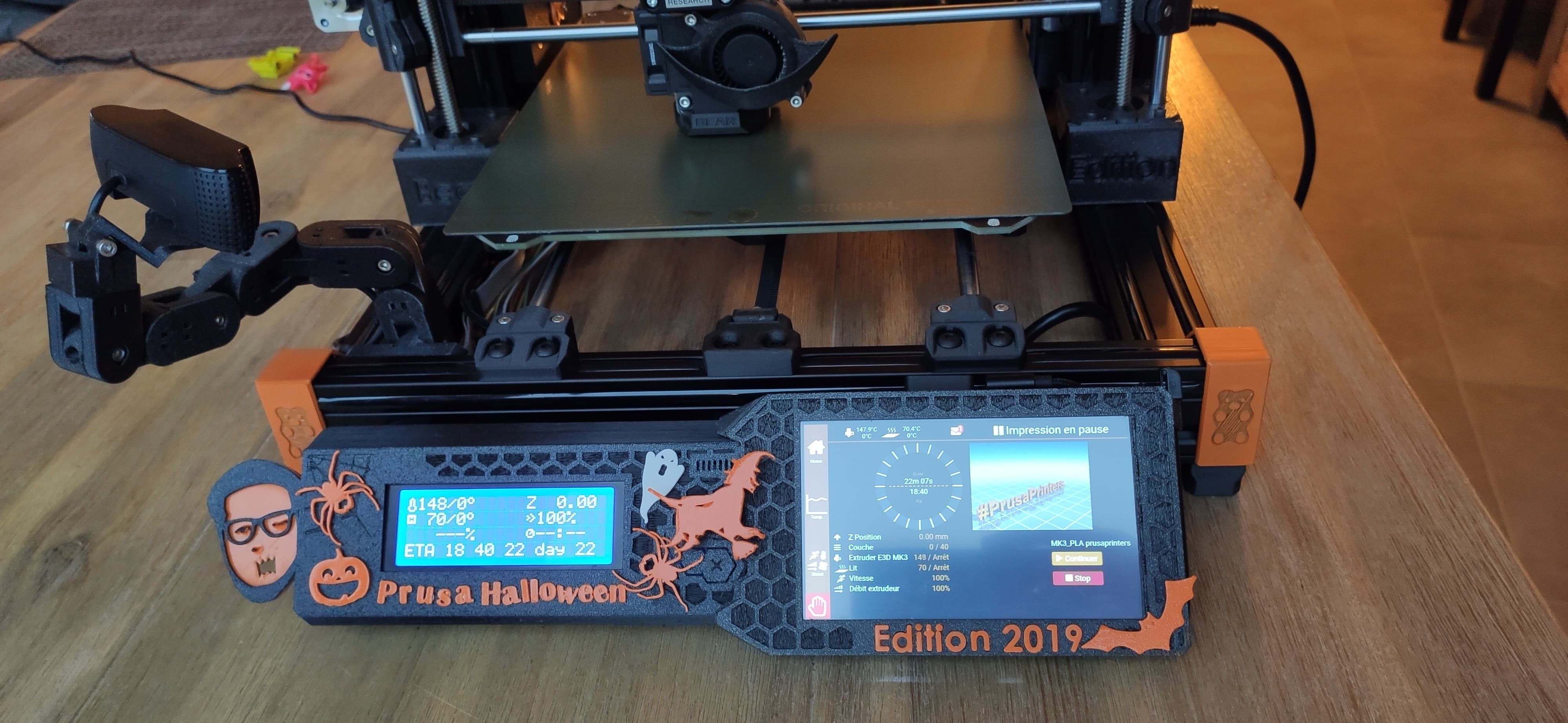 Jerlo LCD 5" Mod on Prusa Bear + Halloween MOD by Jerlo | Download free ...