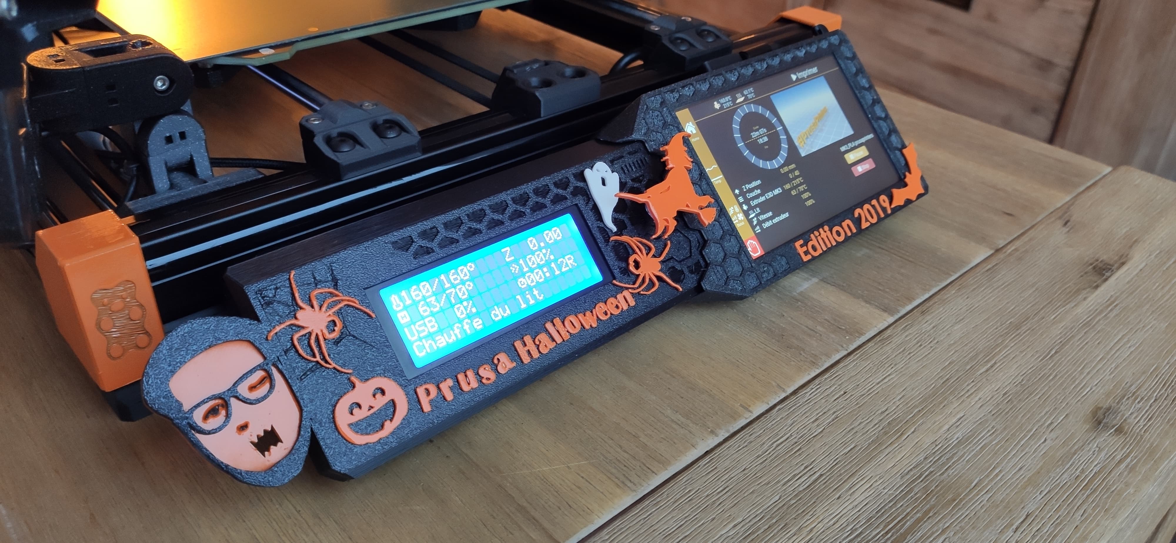 Jerlo LCD 5" Mod on Prusa Bear + Halloween MOD by Jerlo | Download free ...