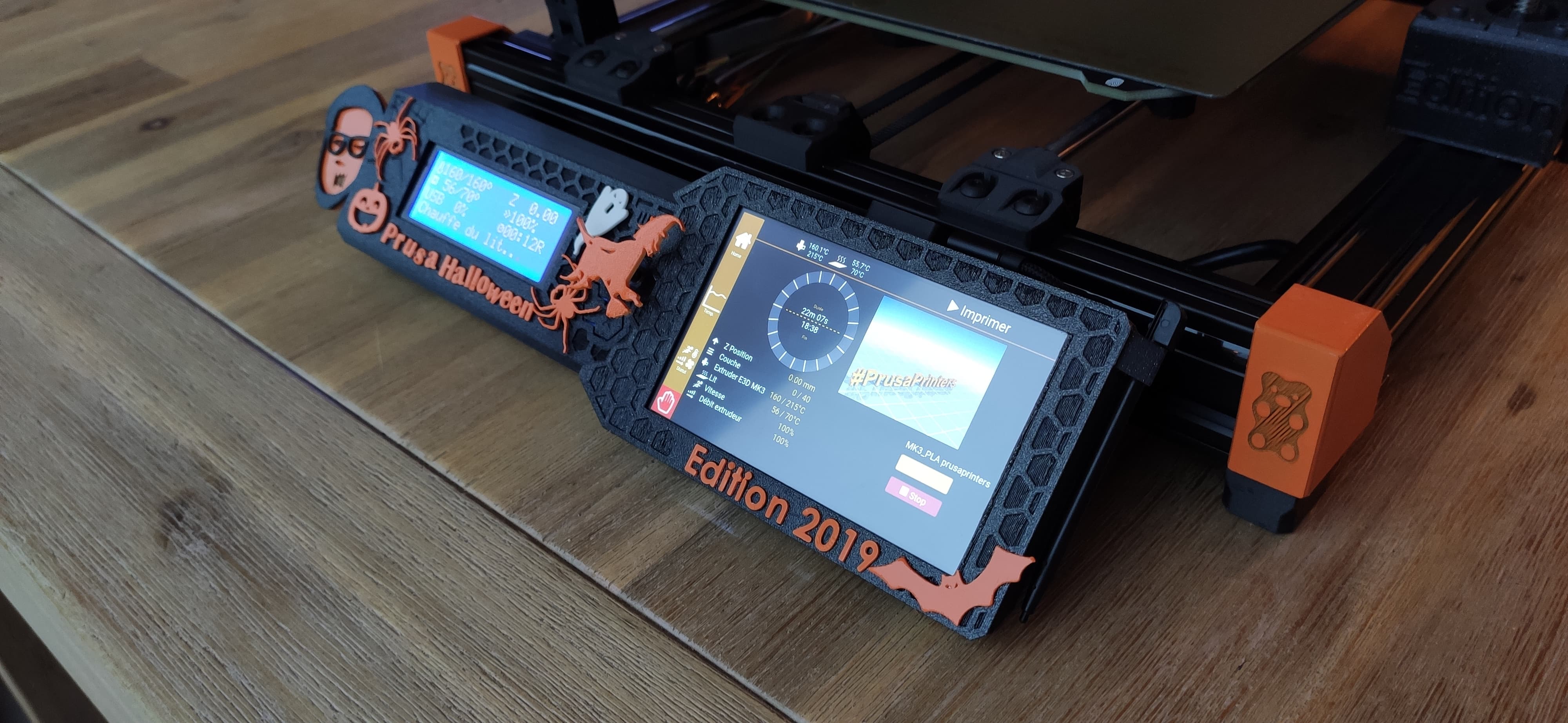 Jerlo LCD 5" Mod on Prusa Bear + Halloween MOD by Jerlo | Download free ...