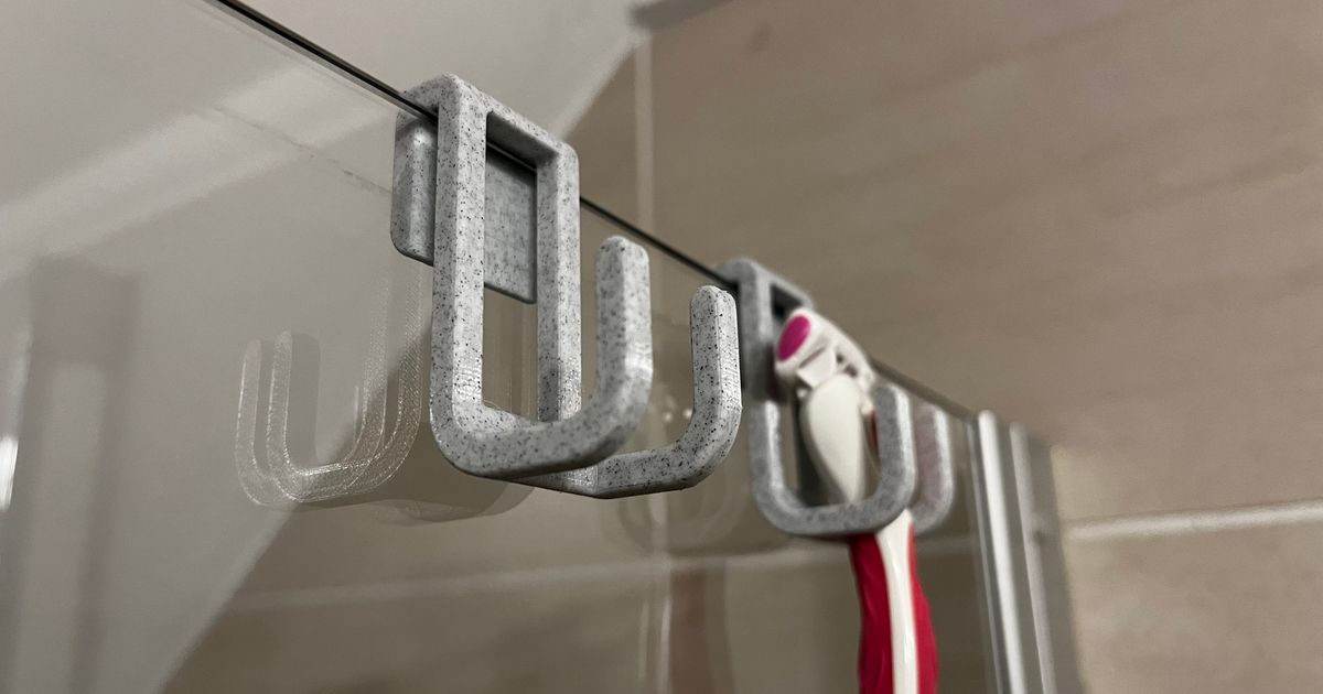 Universal razor shower holder von Tim Fechner | Kostenloses STL-Modell ...