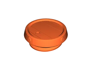 Pirate Barrel Stash Container - No Support by YourBuddyDinec | Download ...