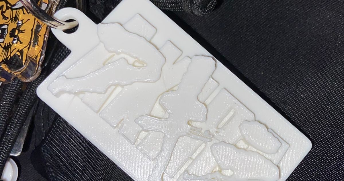 Akira Keychain by theo | Download free STL model | Printables.com