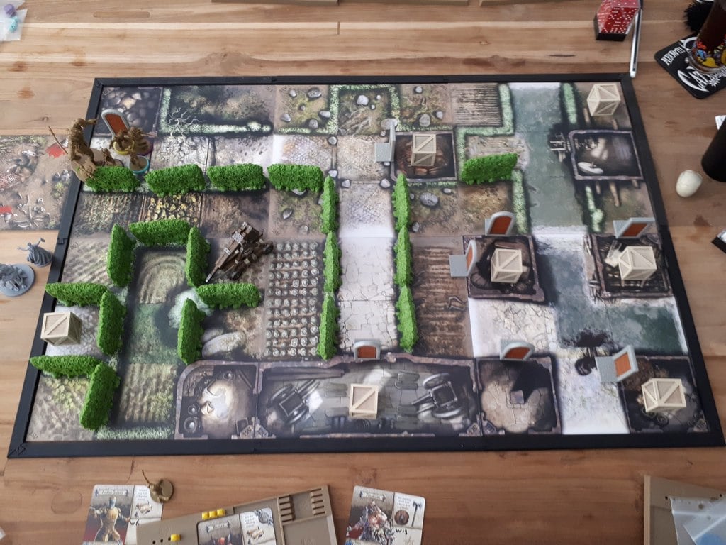 Board game tile edges by MvRens | Download free STL model | Printables.com