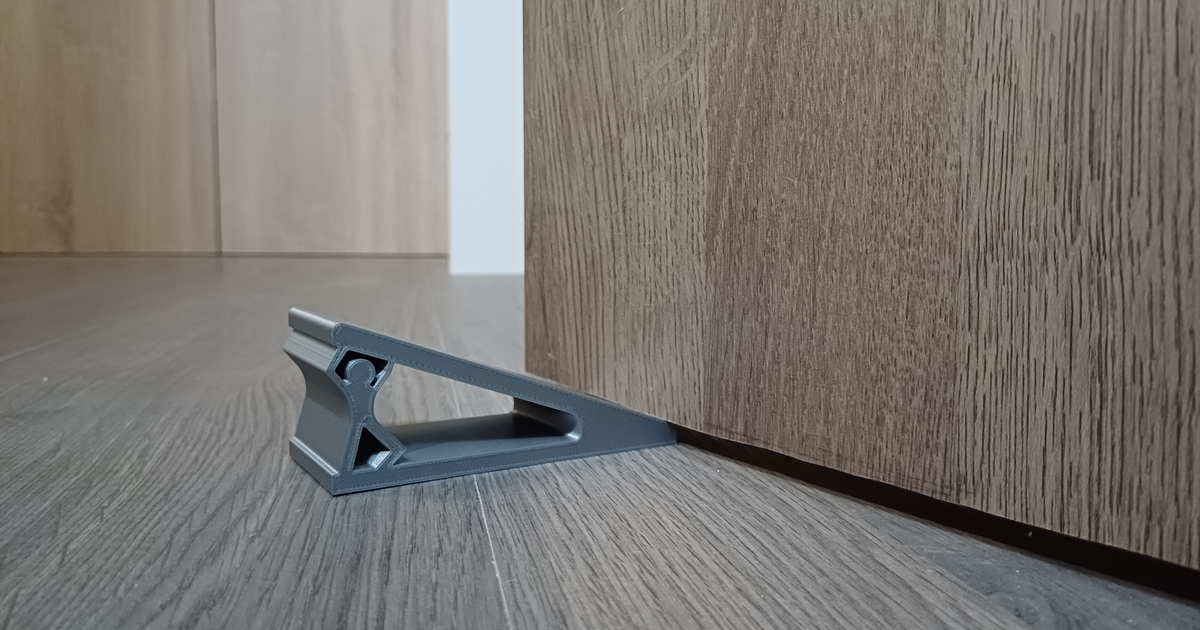 Human Door Stopper by petengineer | Download free STL model ...