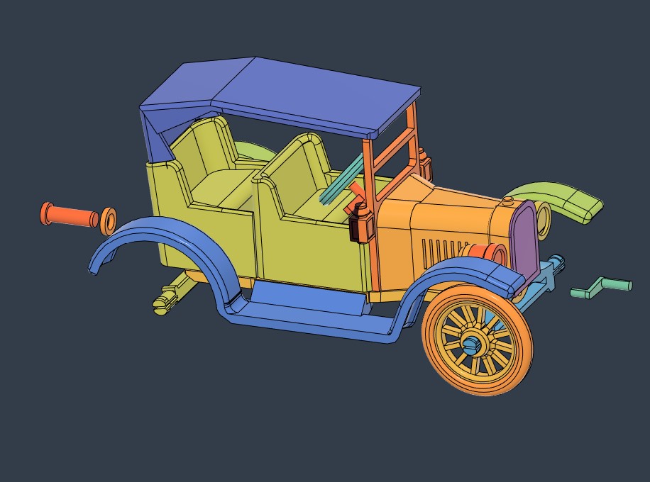 Ford T by Honzal | Download free STL model | Printables.com