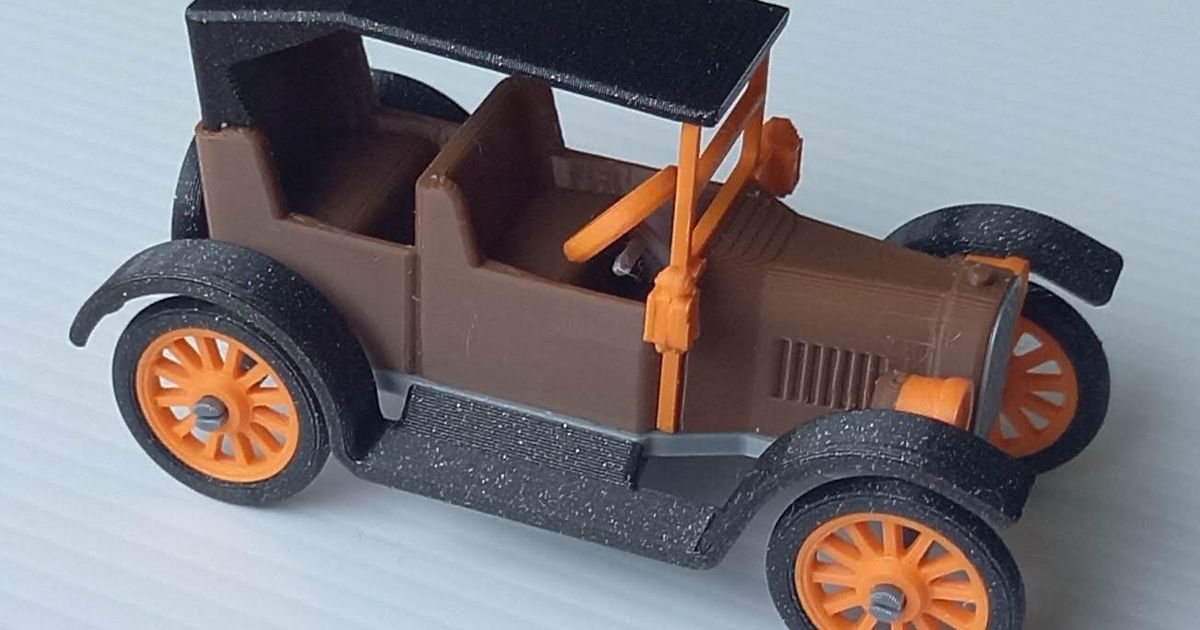 Ford T by Honzal | Download free STL model | Printables.com