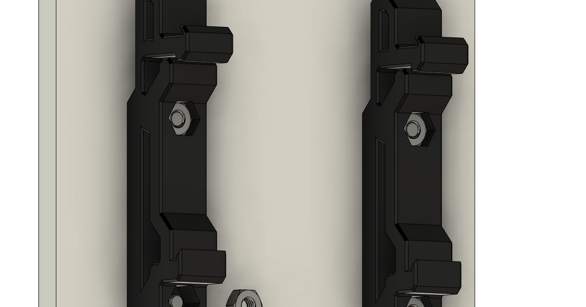 Voron Din Clip M3 Nut and screw by Bleach | Download free STL model ...