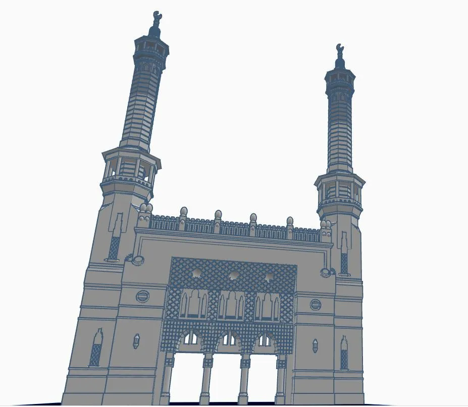 MASJID AL-HARAM _ MECA by latriple C | Download free STL model ...
