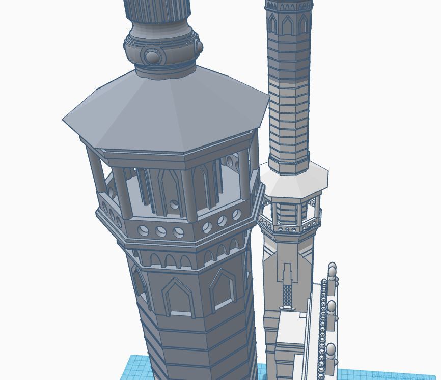 MASJID AL-HARAM _ MECA by latriple C | Download free STL model ...