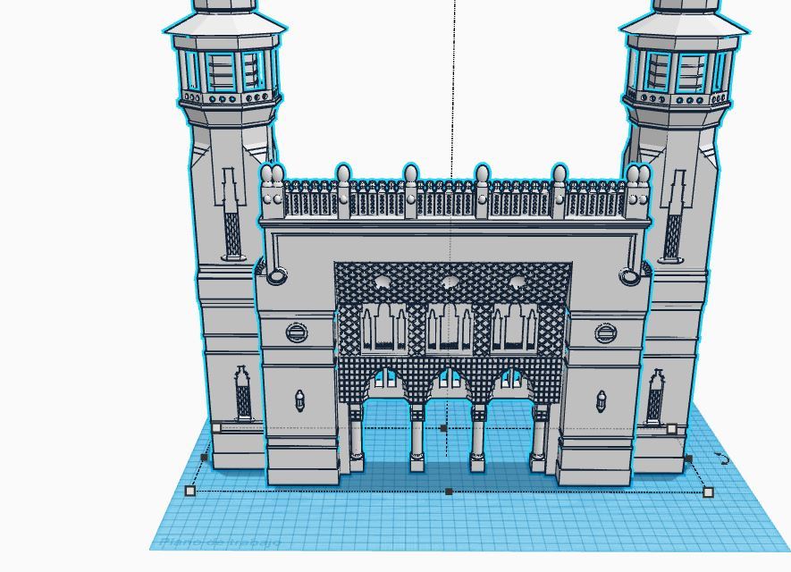 MASJID AL-HARAM _ MECA by latriple C | Download free STL model ...