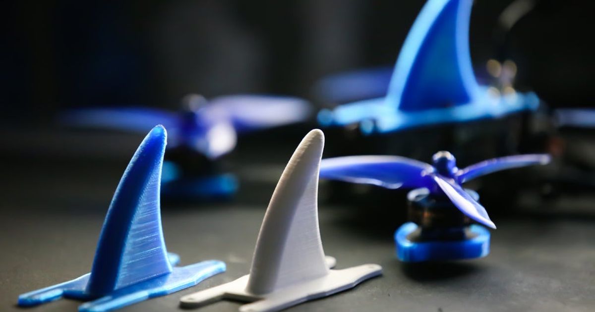 Shark Fin for iFlight iX5 by VVViljo | Download free STL model ...