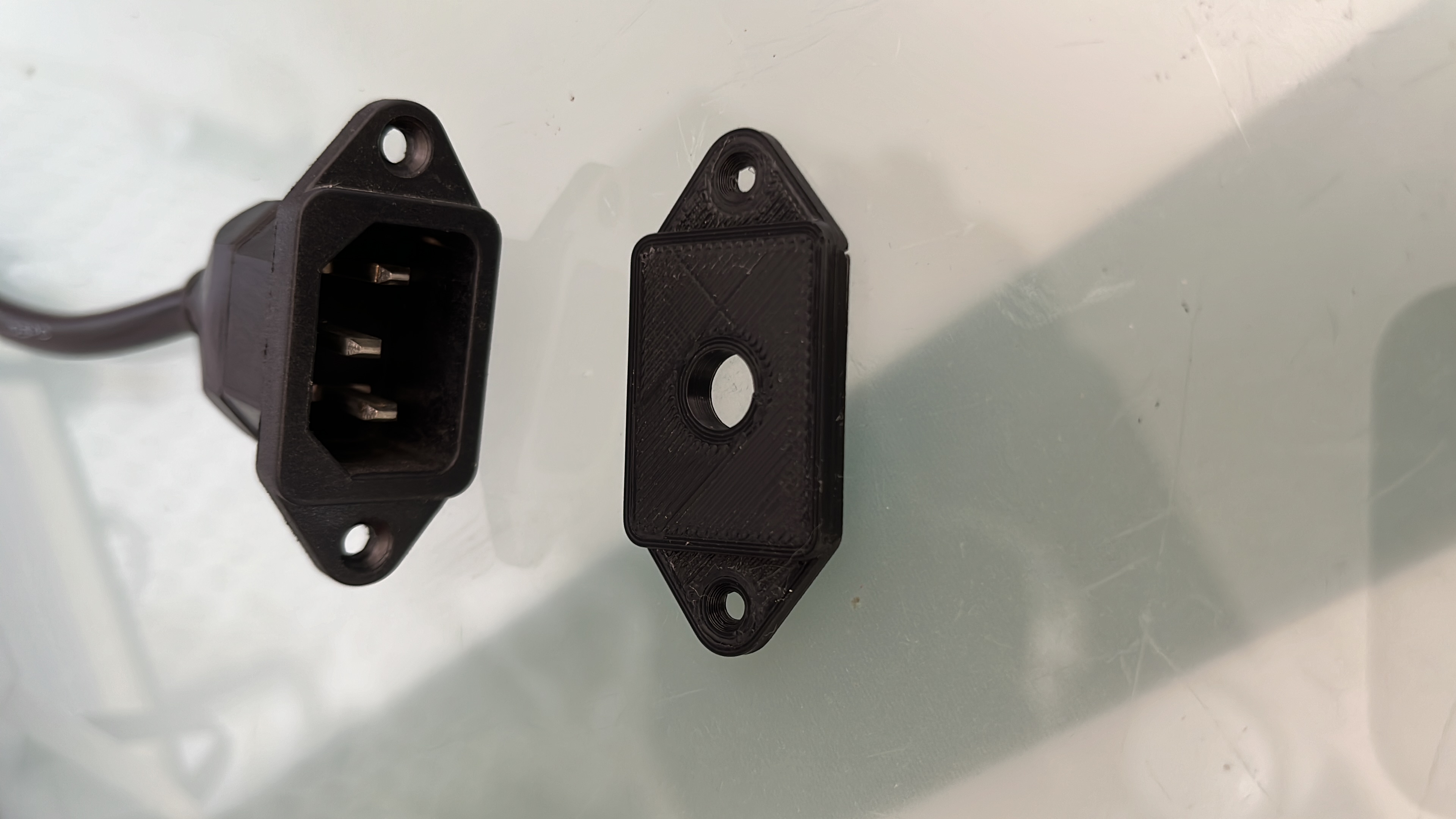 Node 304 pico psu plug frame holder by brinkhoopla | Download free STL ...