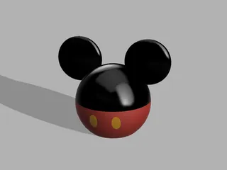 Mickey Mouse Gift Box by Mats Van Molle | Download free STL model ...