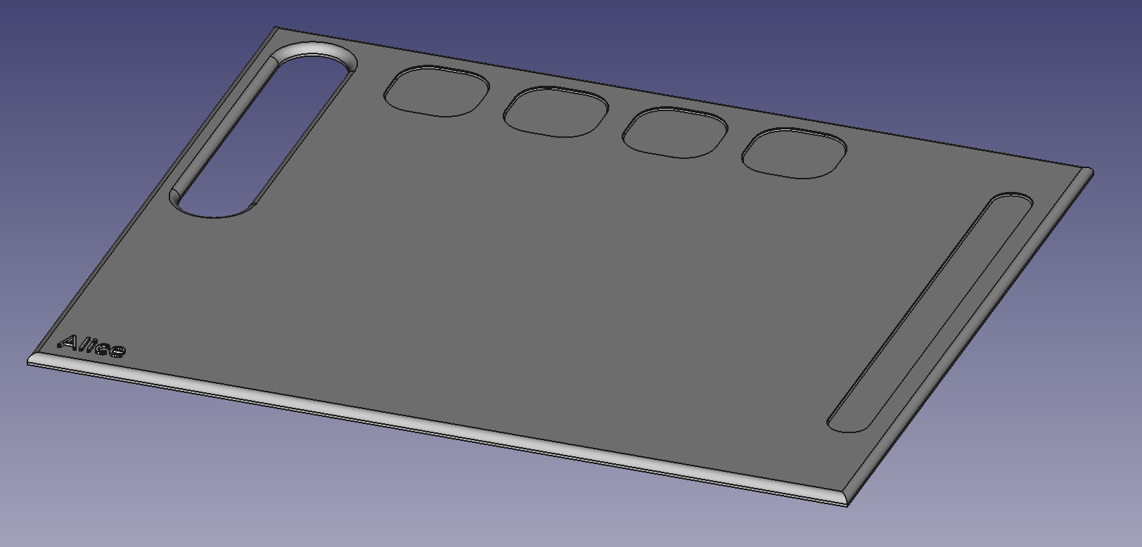 Board for plasticine by Ал. dos | Download free STL model | Printables.com