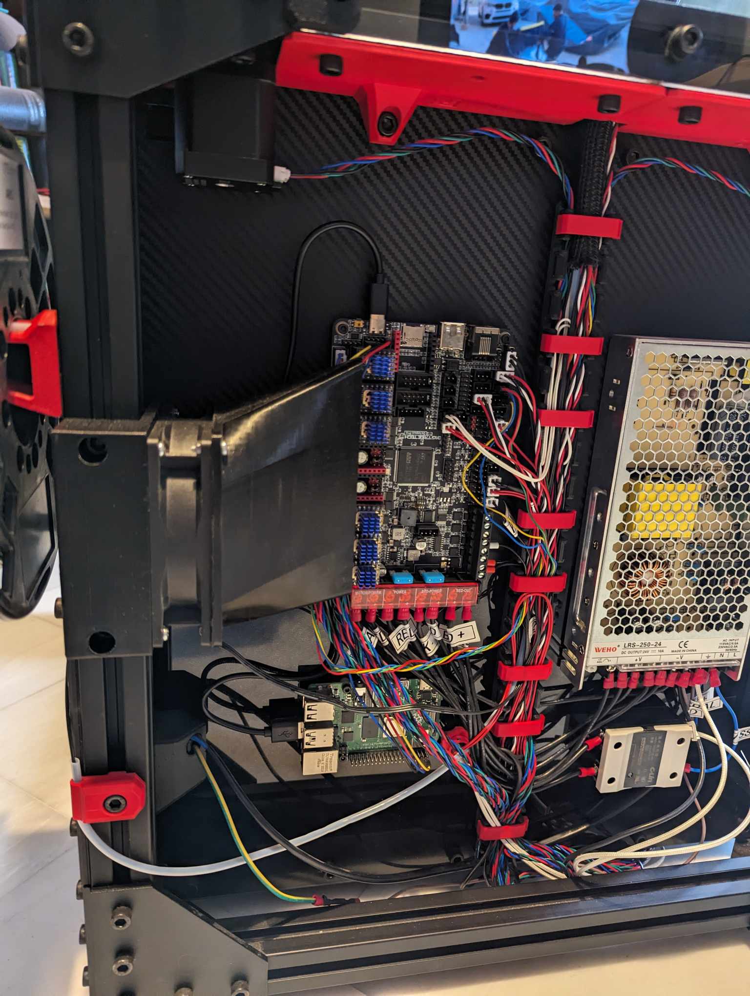 RatRig V-Core 3.1 Motherboard 92mm fan bracket & Duct by AllAbout3D ...