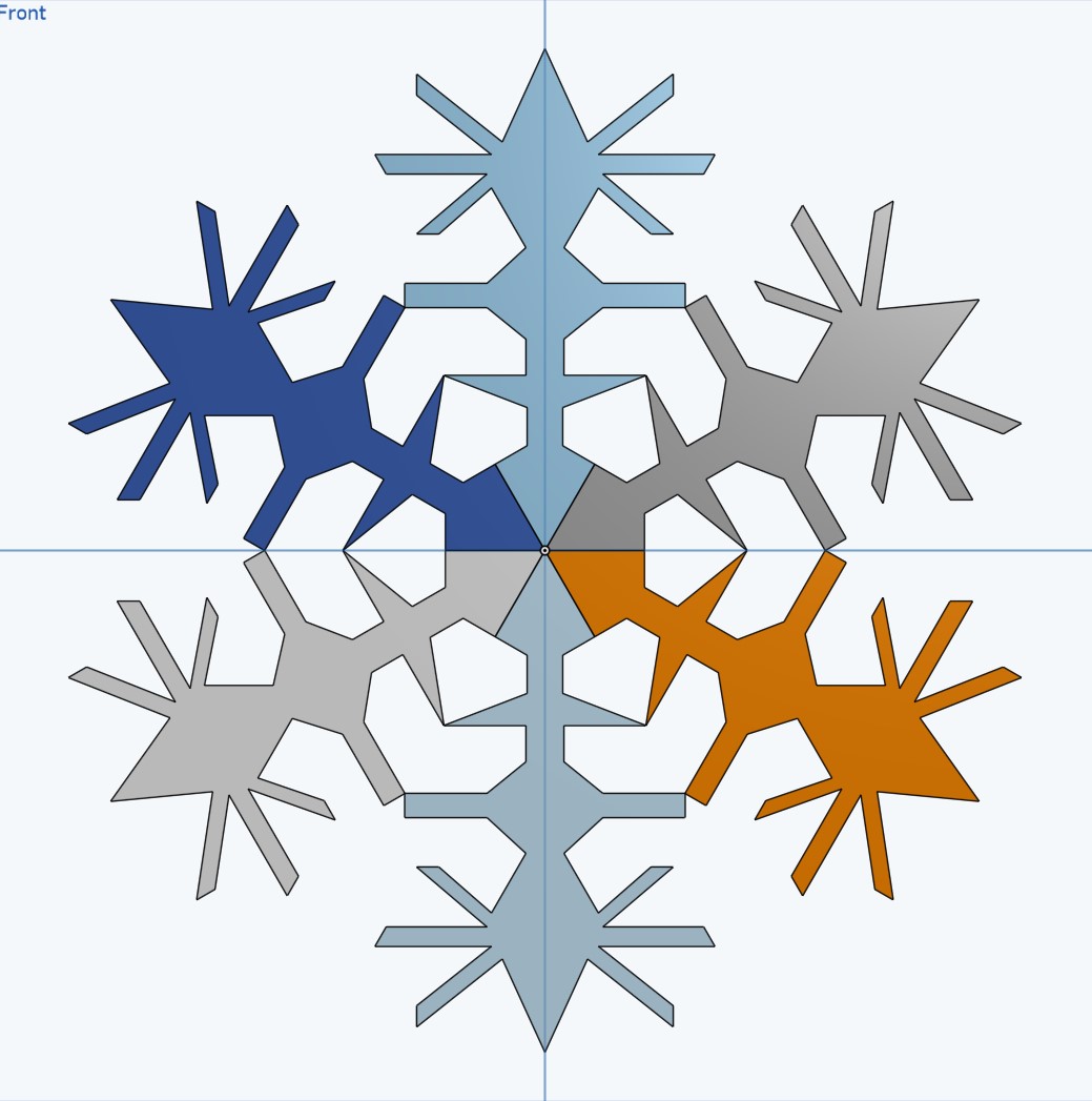 Snowflake ornament by Sot Kon | Download free STL model | Printables.com