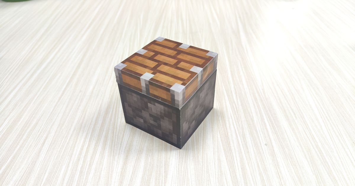 Minecraft Piston assembled model（MC活塞手机支架） by 忧郁的珑 | Download free STL ...