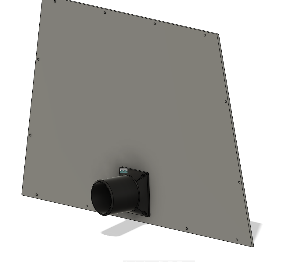 Modified rear panel for air extraction by Voxel3D_Nederland | Download ...
