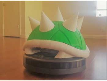 Turtle Roomba Shell - Printable by plbogen | Download free STL model ...