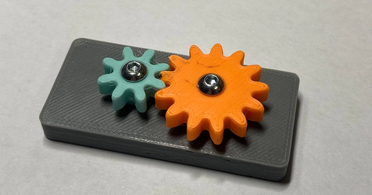 Gears by Adam | Download free STL model | Printables.com