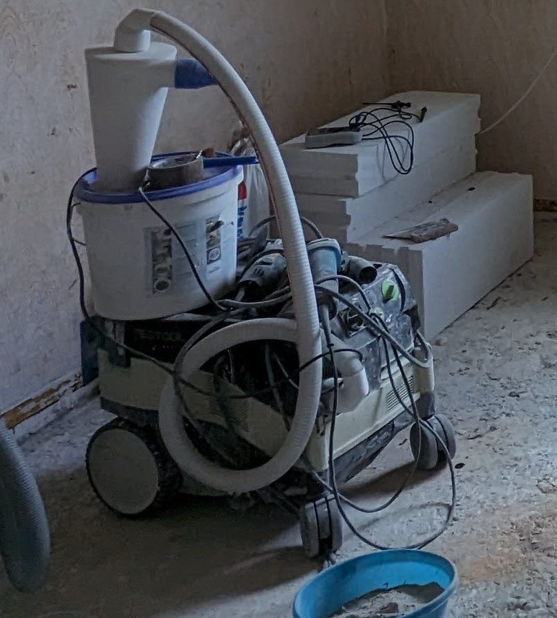 Adapter für Festool CT22e mit D36 auf 37mm Vakuumschlauch und 37mm ...