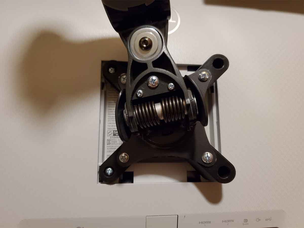 VESA 75/100 Adapter/Angle Adapter 15° (REMIX with 5.6x8mm M4 brass ...